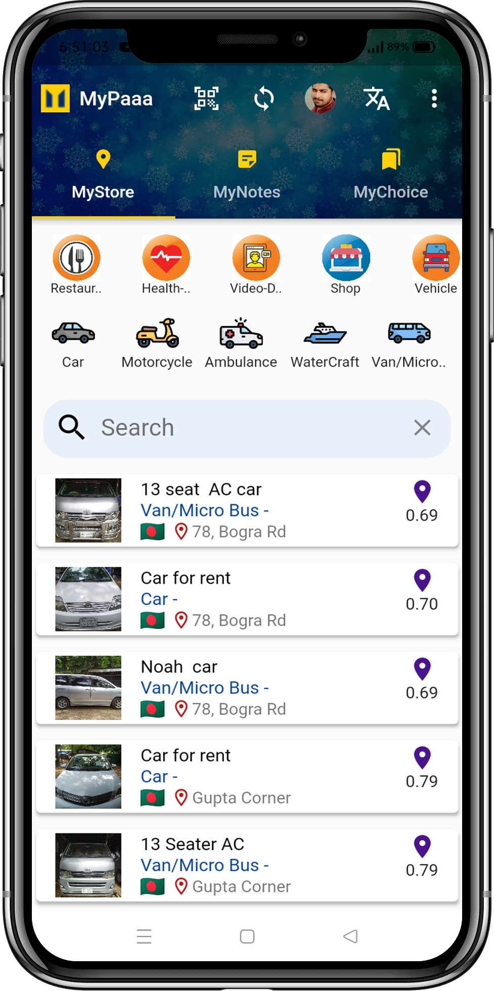 MyPaaa Features – MyPaaa One App for All